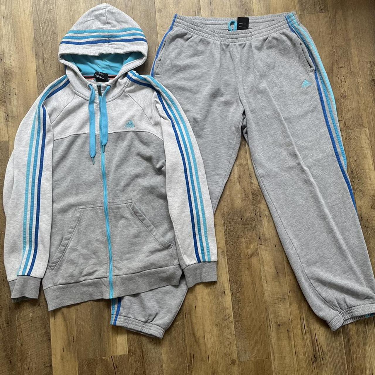 Adidas performance essentials full tracky 🔱🔱🔱 NOT... - Depop
