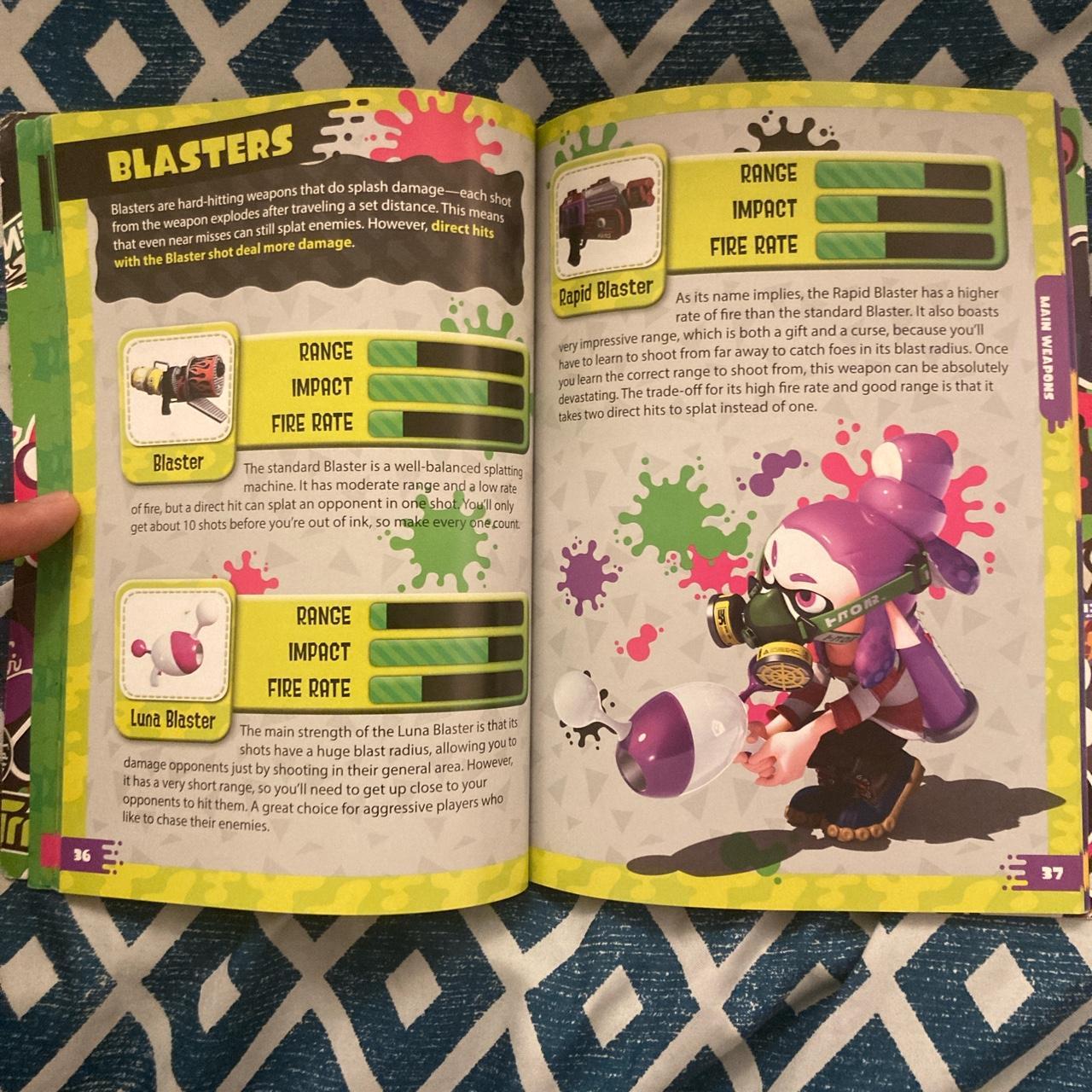Splatoon 2 Splategy Guide Splatoon 2 Guide, very... - Depop