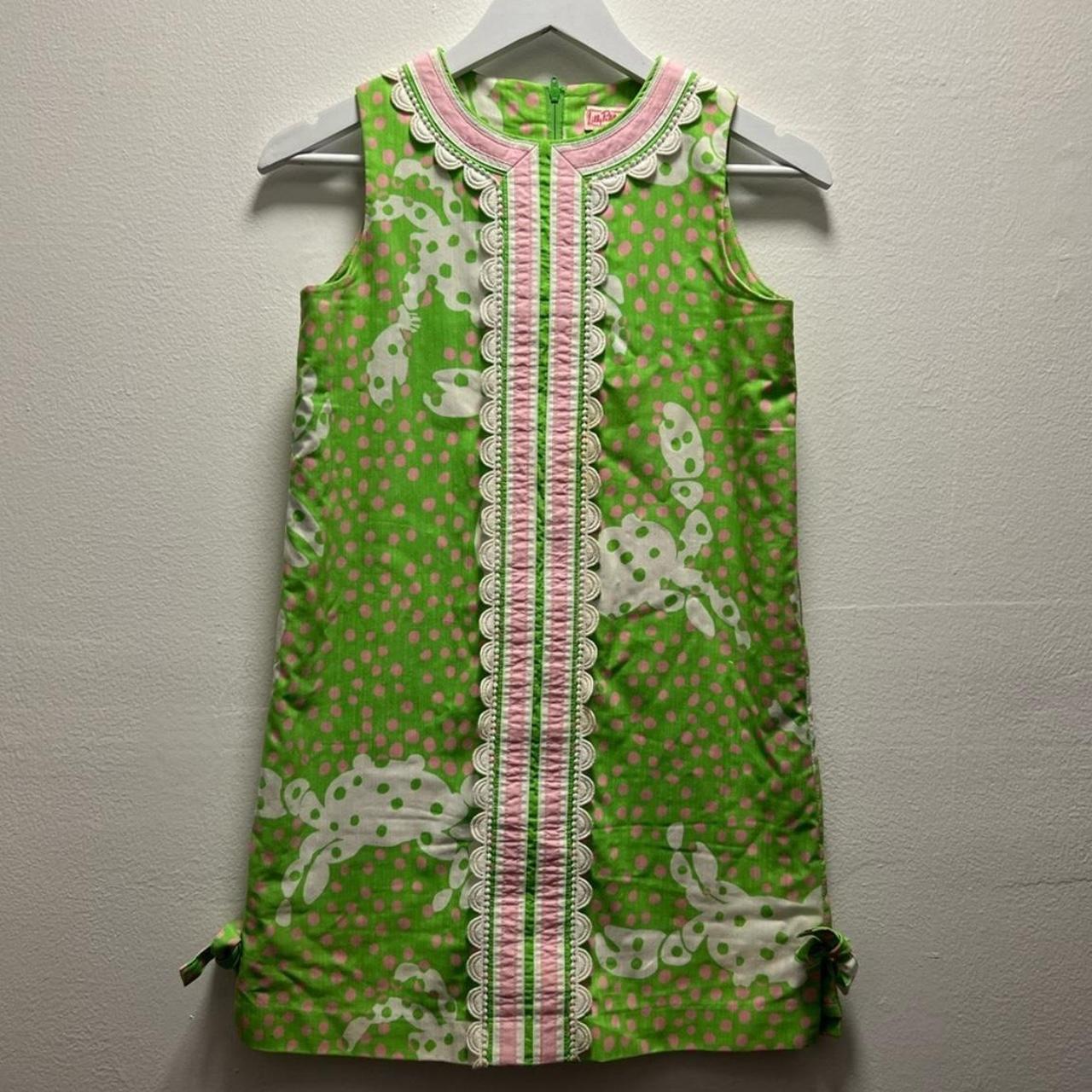 Lilly Pulitzer Originals Girl’s Not So Crabby Shift... - Depop