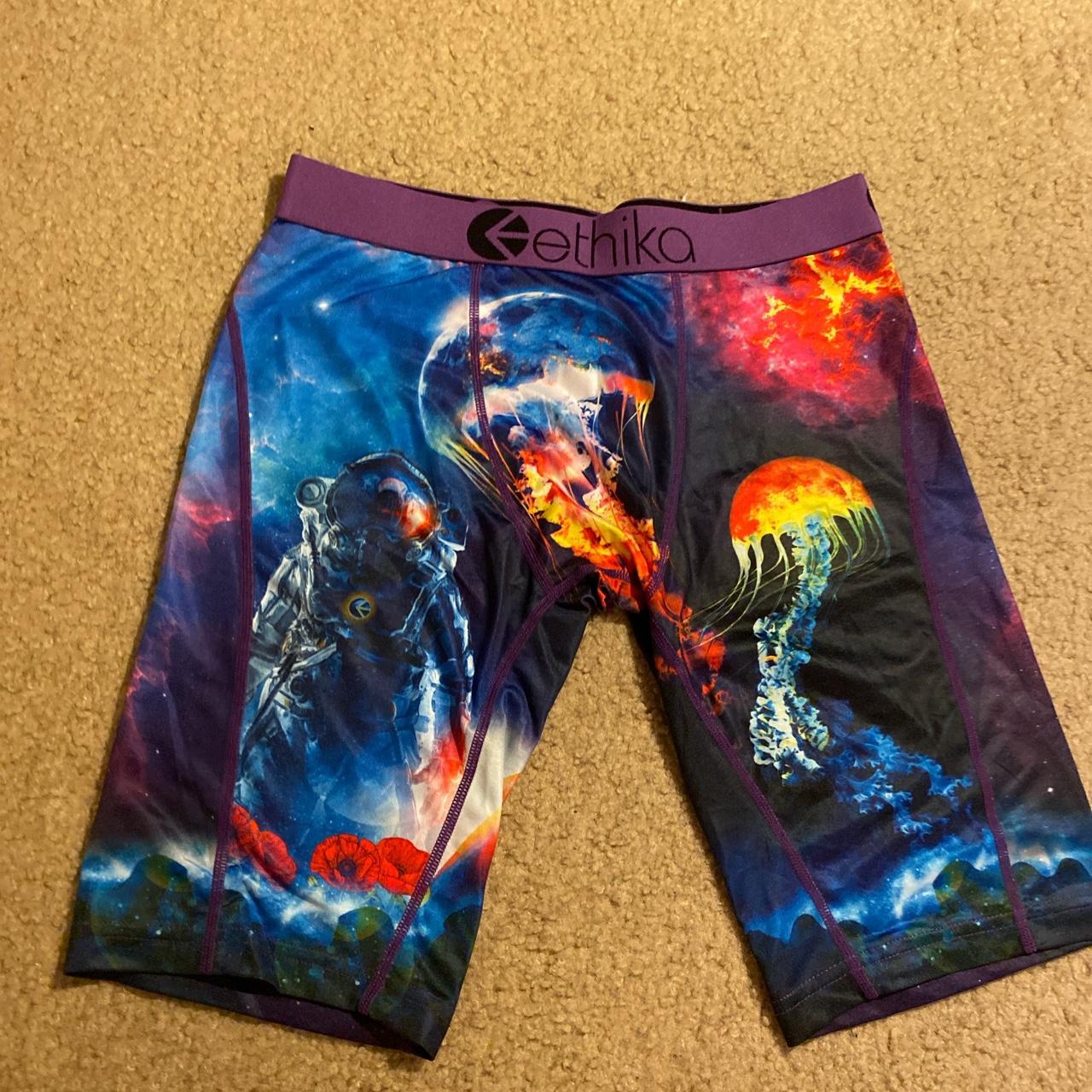 Ethika Men's Purple Boxers-and-briefs | Depop