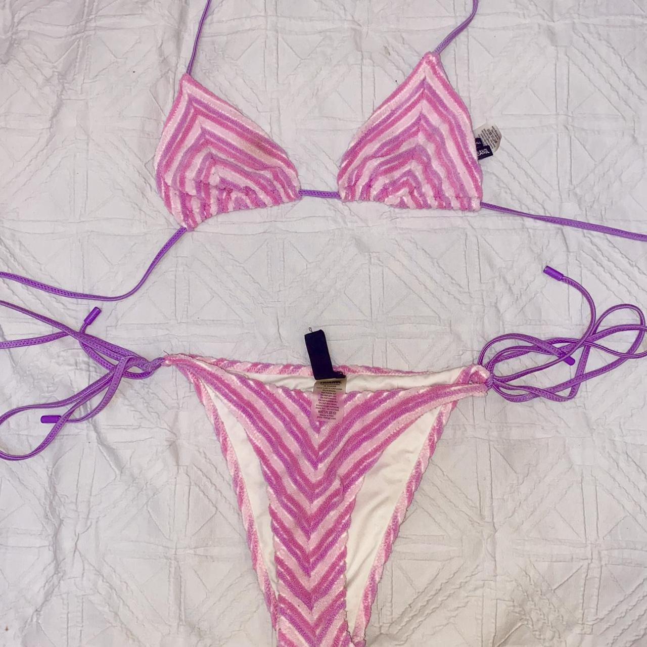 Vinca Lotus Triangl set Top - x small Bottom -... - Depop