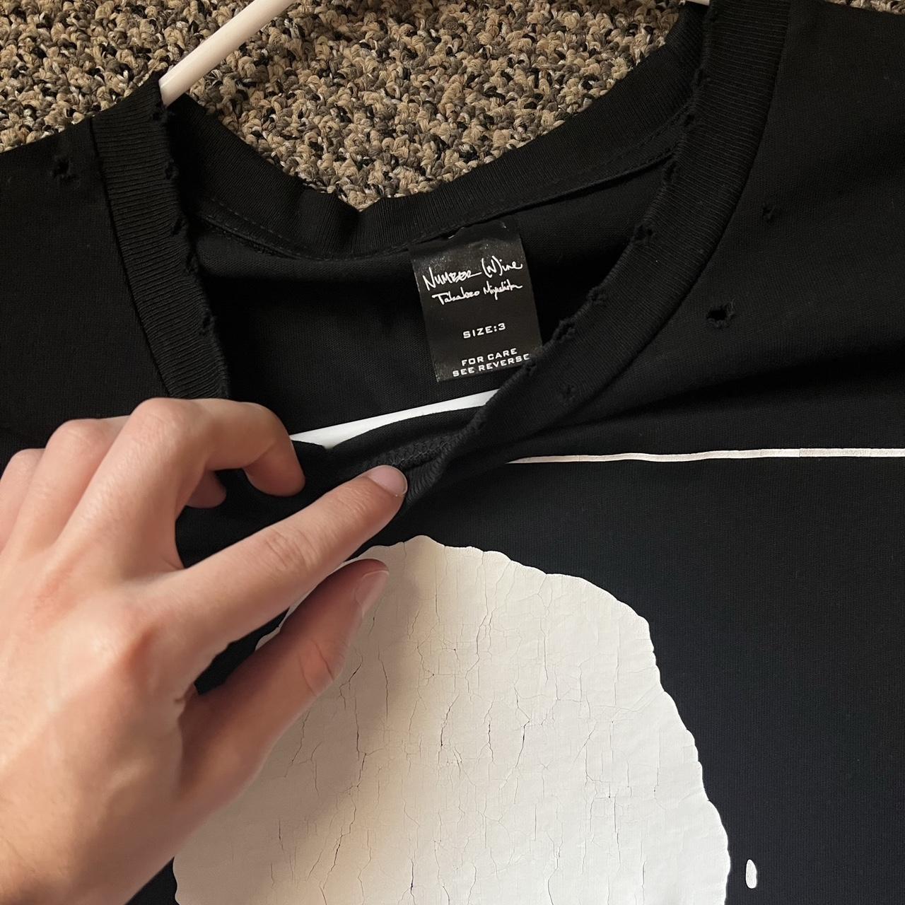 Number nine skull tee #n9 #numbernine - Depop