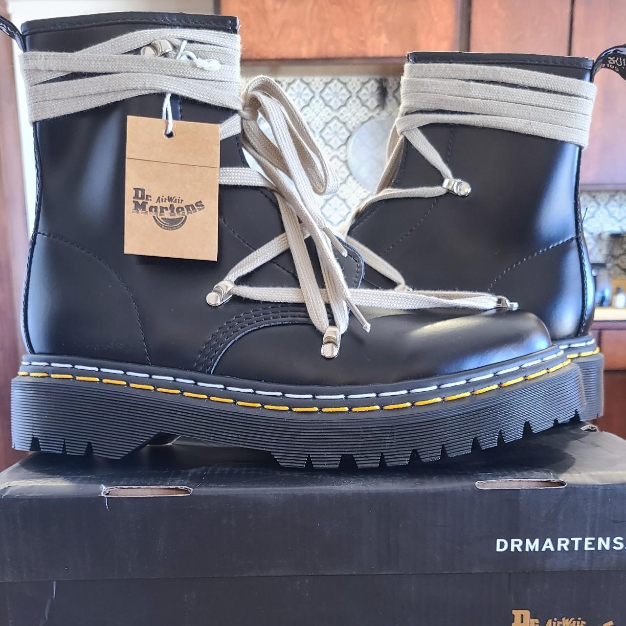 Rick owens x doc martens 1460 Bex leather... - Depop