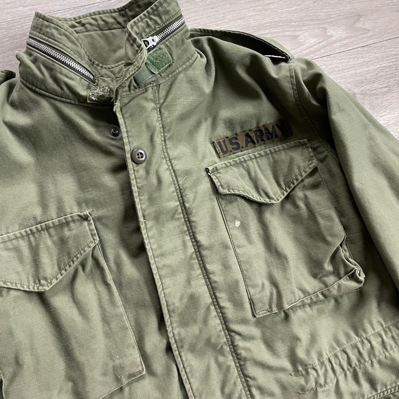 1969 OG-107 Military Field Jacket Vintage Pit to... - Depop