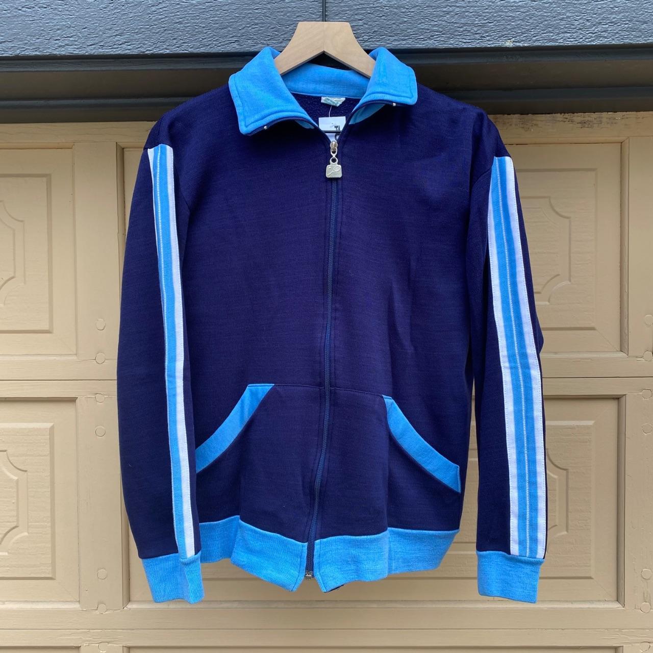 1970s Saxon Tennis Preppy Jacket Pit to pit... | Depop