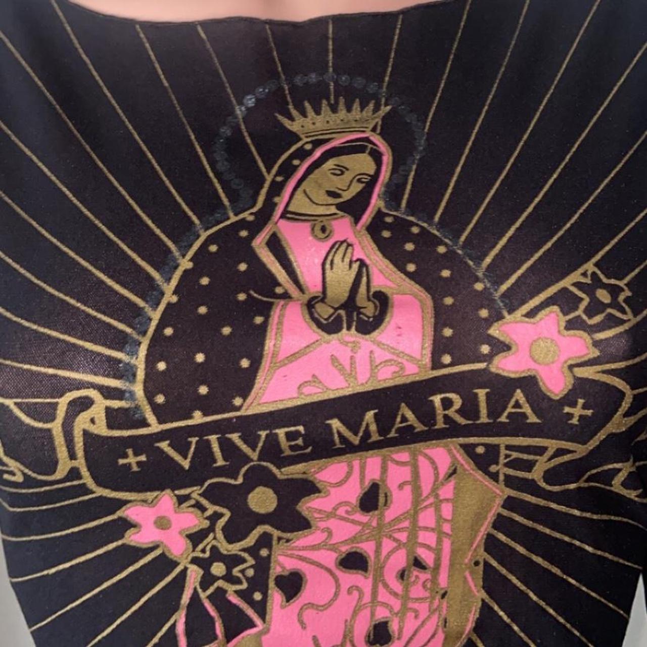 Rare Y2k Vive Maria top 🖤 🌸 ⚠️ On vacation abroad... - Depop