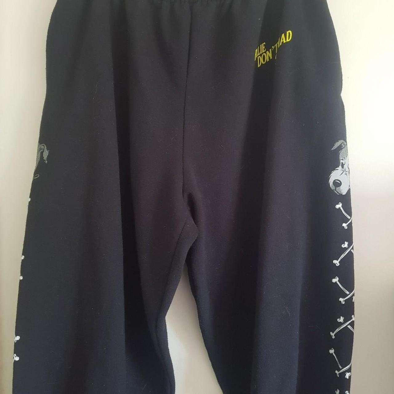 Women's Black and Yellow Joggers-tracksuits | Depop