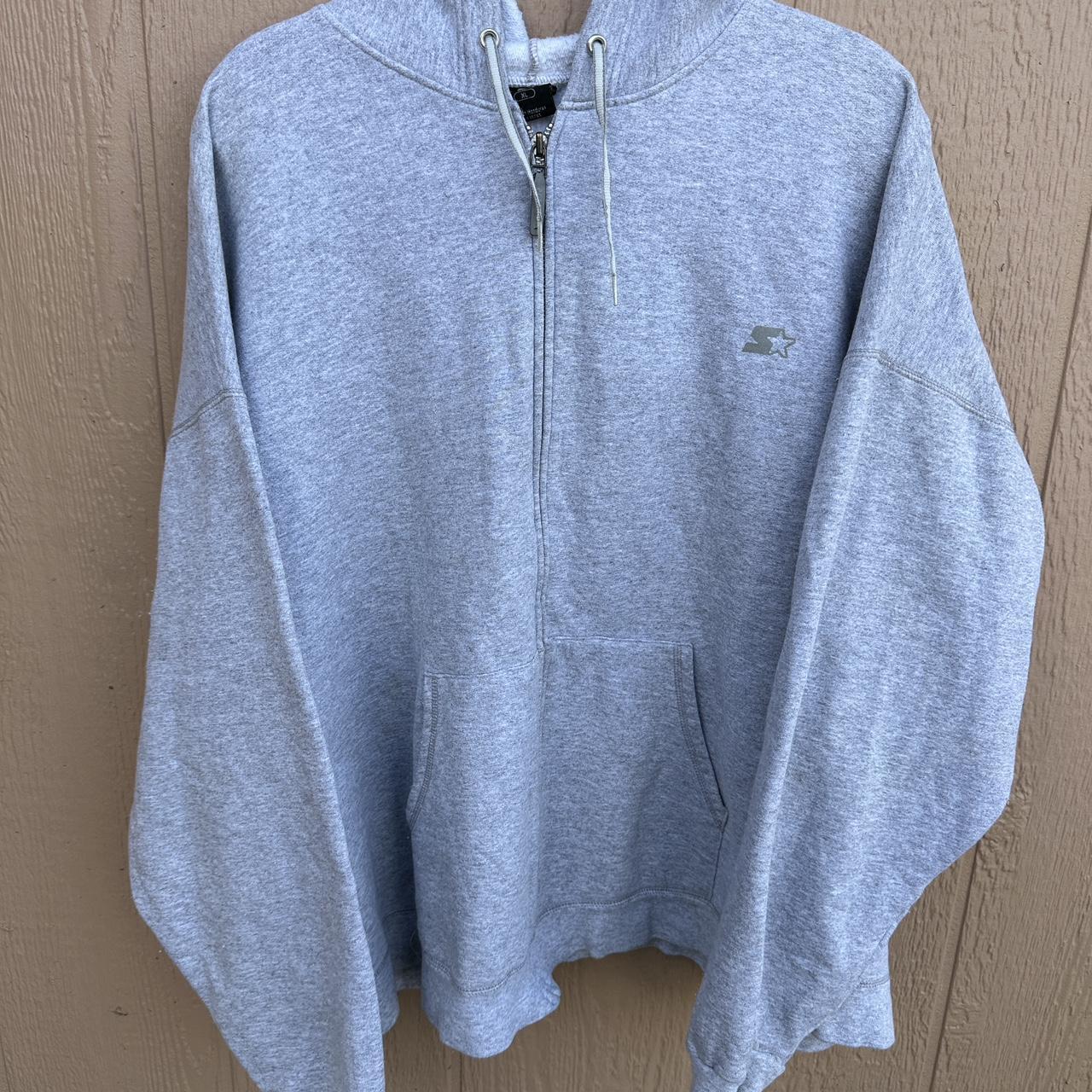 90s zip up hoodie - Depop