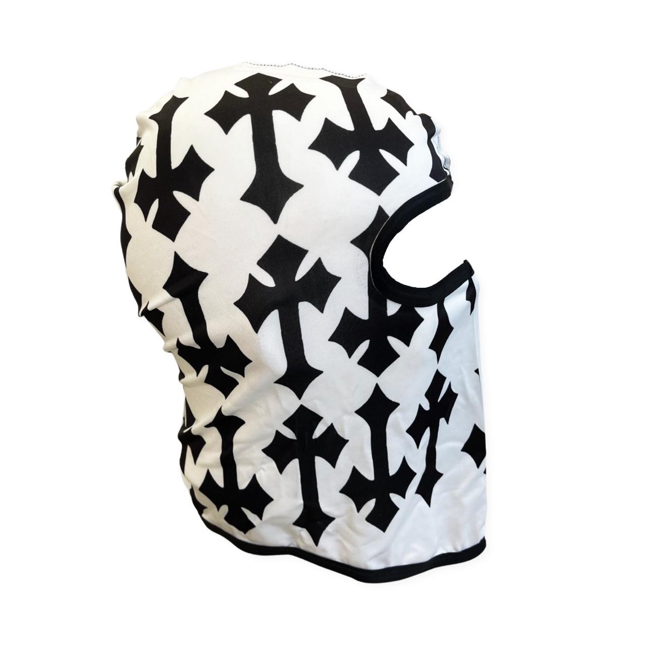 Cross pattern Silky Balaclava One Size Same Day... - Depop