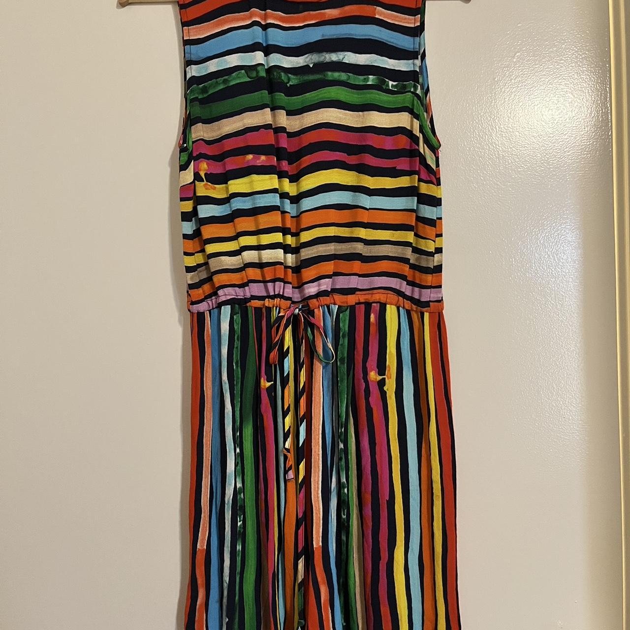 Gorman x Kindah Khalidy rainbow playsuit size... - Depop
