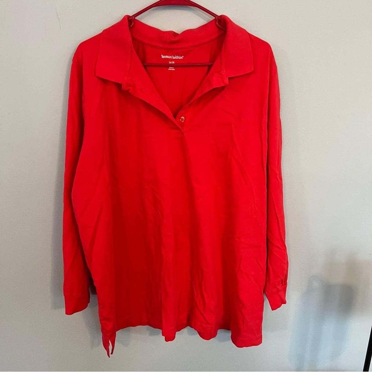 Women's Red Polo-shirts | Depop