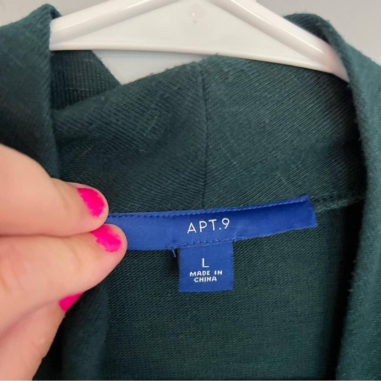 Apt 9 One Button Drape Front Cardigan in women’s... - Depop