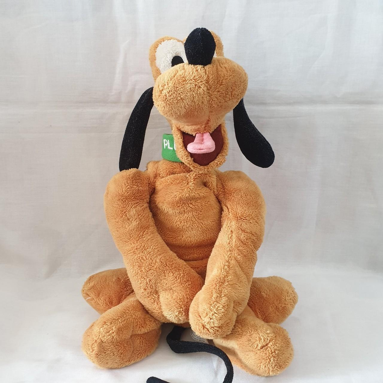 Disney Store Pluto Plush Authentic Toy Super Soft... - Depop