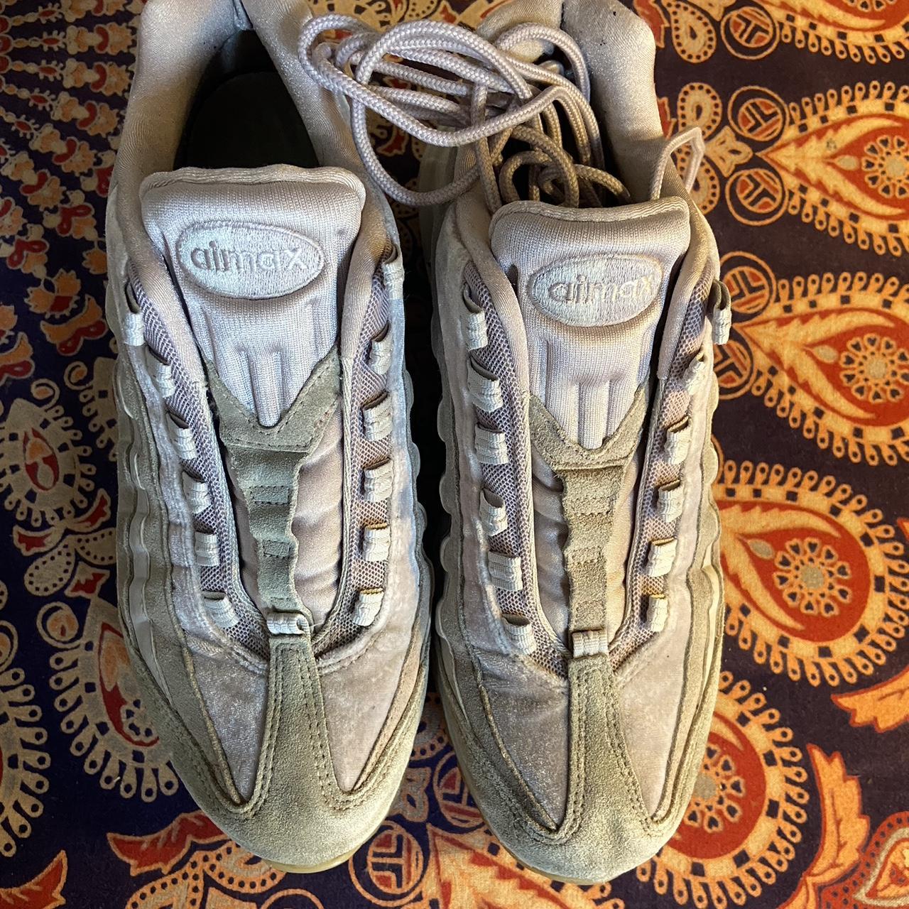 Nike 95s rose velvet limited edition trainers Some... - Depop