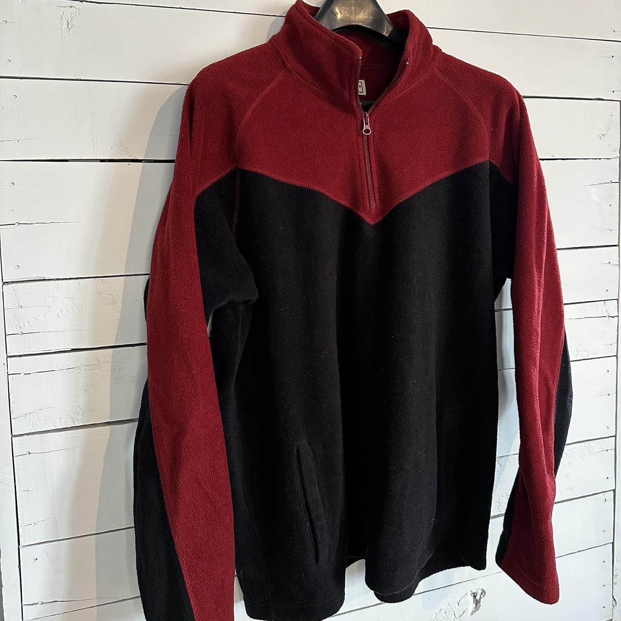 Arizona Men's Burgundy and Red Sweatshirt | Depop