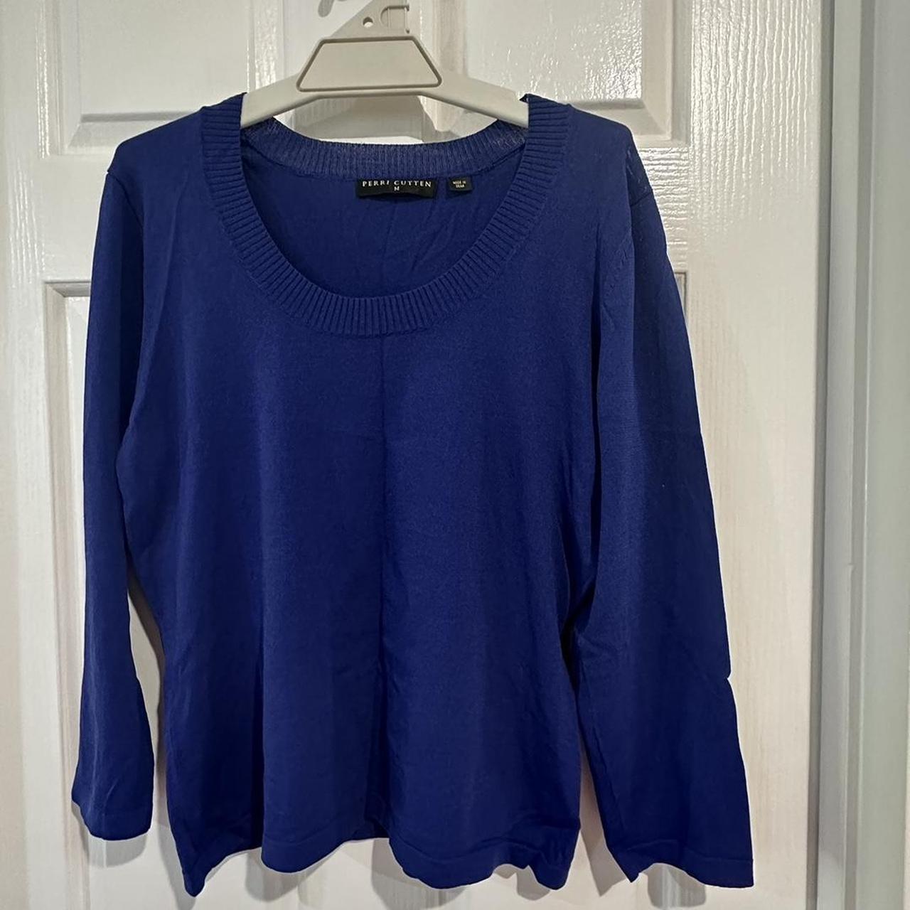 Perri Cutten blue knit Size M Still in good... - Depop