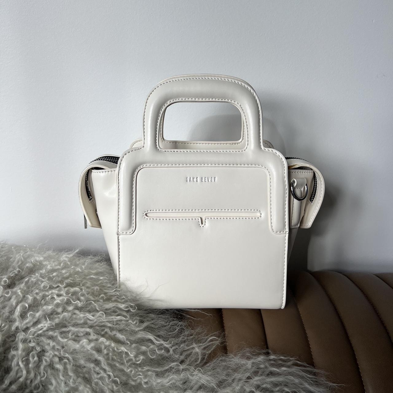 Sans Beast cream Handbag, vegan leather 🤍 An... - Depop