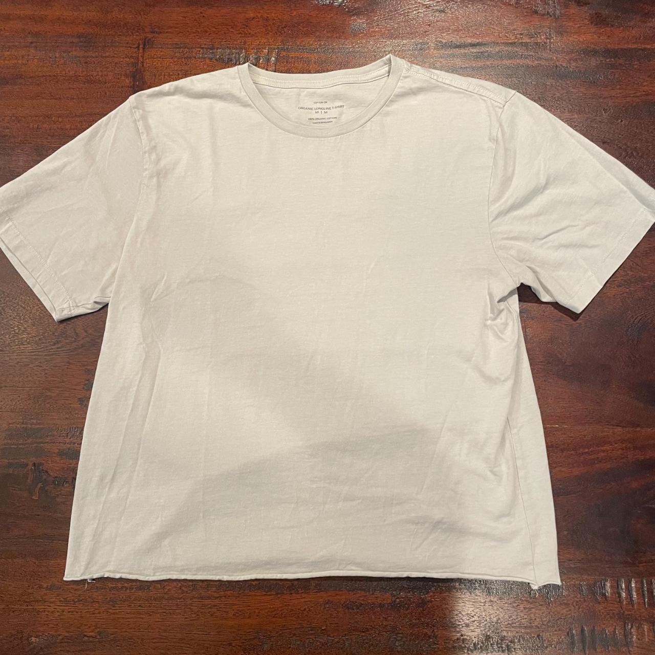 Light grey basic mens tee **cropped #basics | Depop