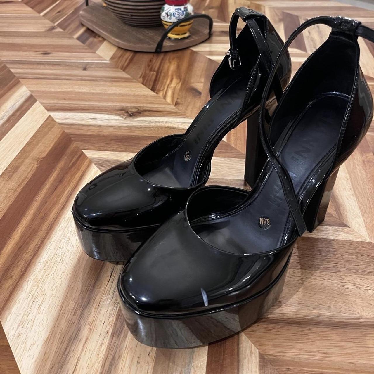 GIANNI BINI black stiletto heels There’s is a small... - Depop