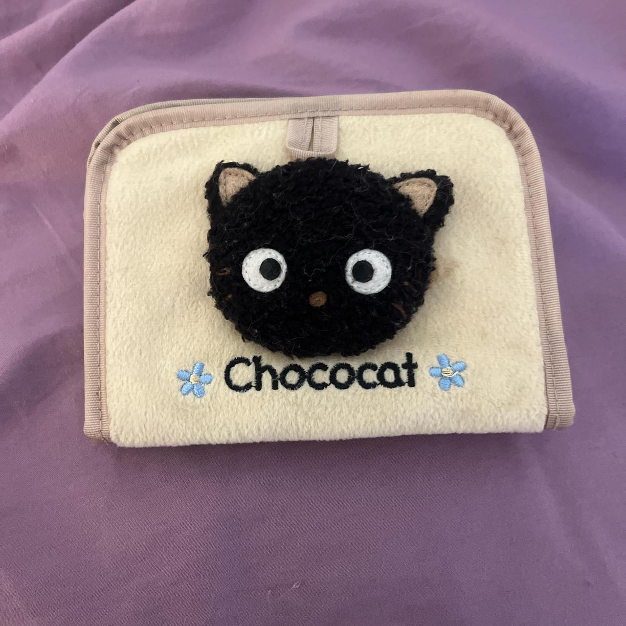 Cute Sanrio Chococat makeup bag 2000s with mirror... | Depop