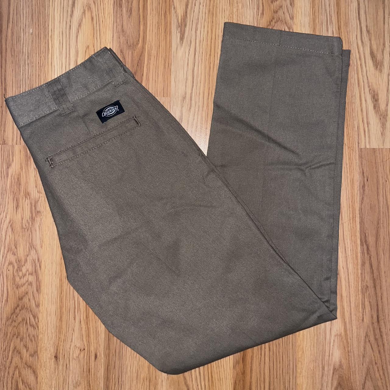 Brown Slim Dickies 67’ Collection Pants Size: 28W x... - Depop