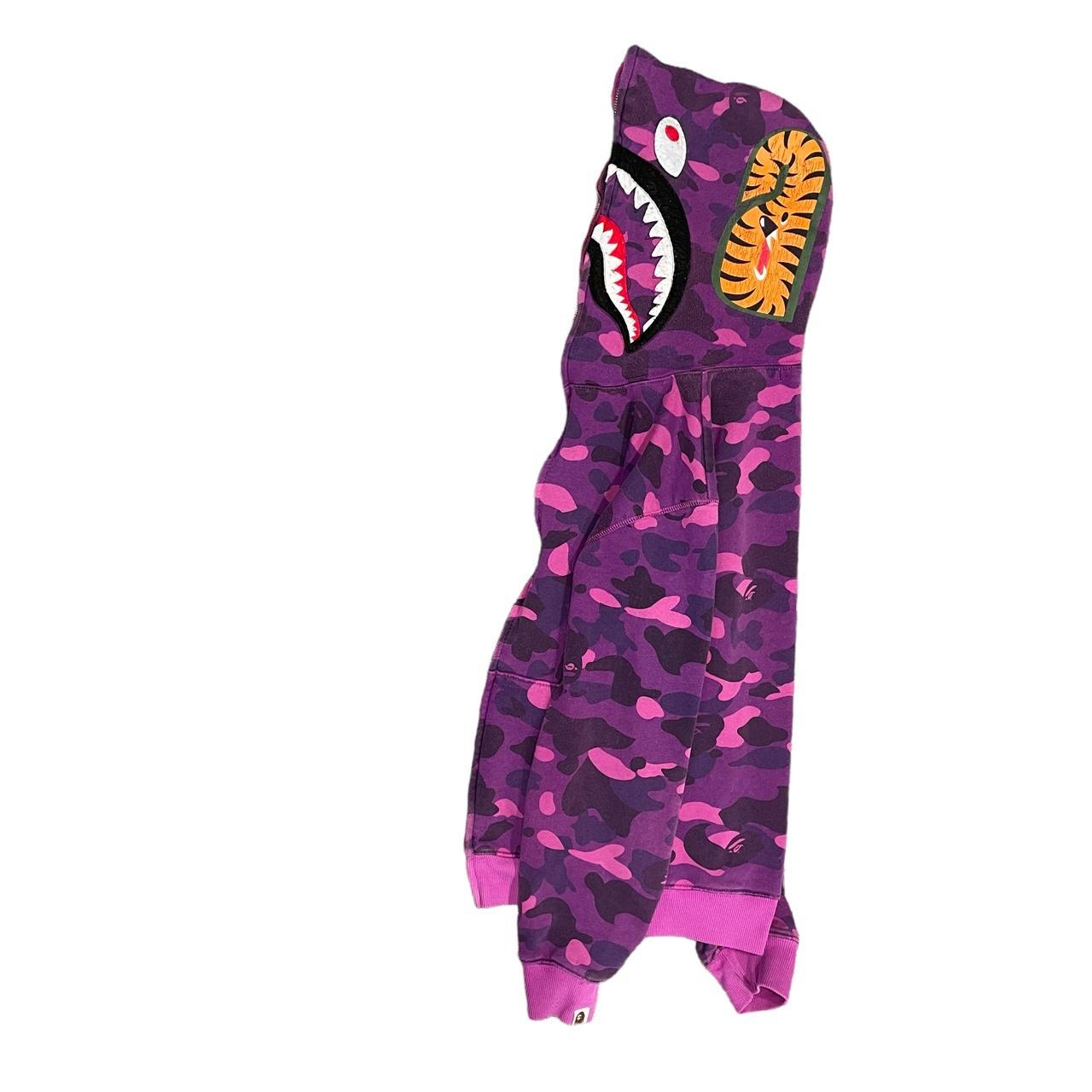 BAPE Men's Purple and Pink Jacket | Depop