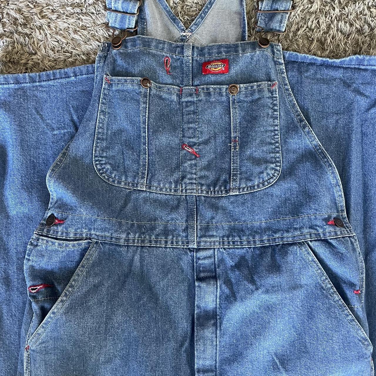 Vintage Dickies overalls #vintage #jeans... - Depop