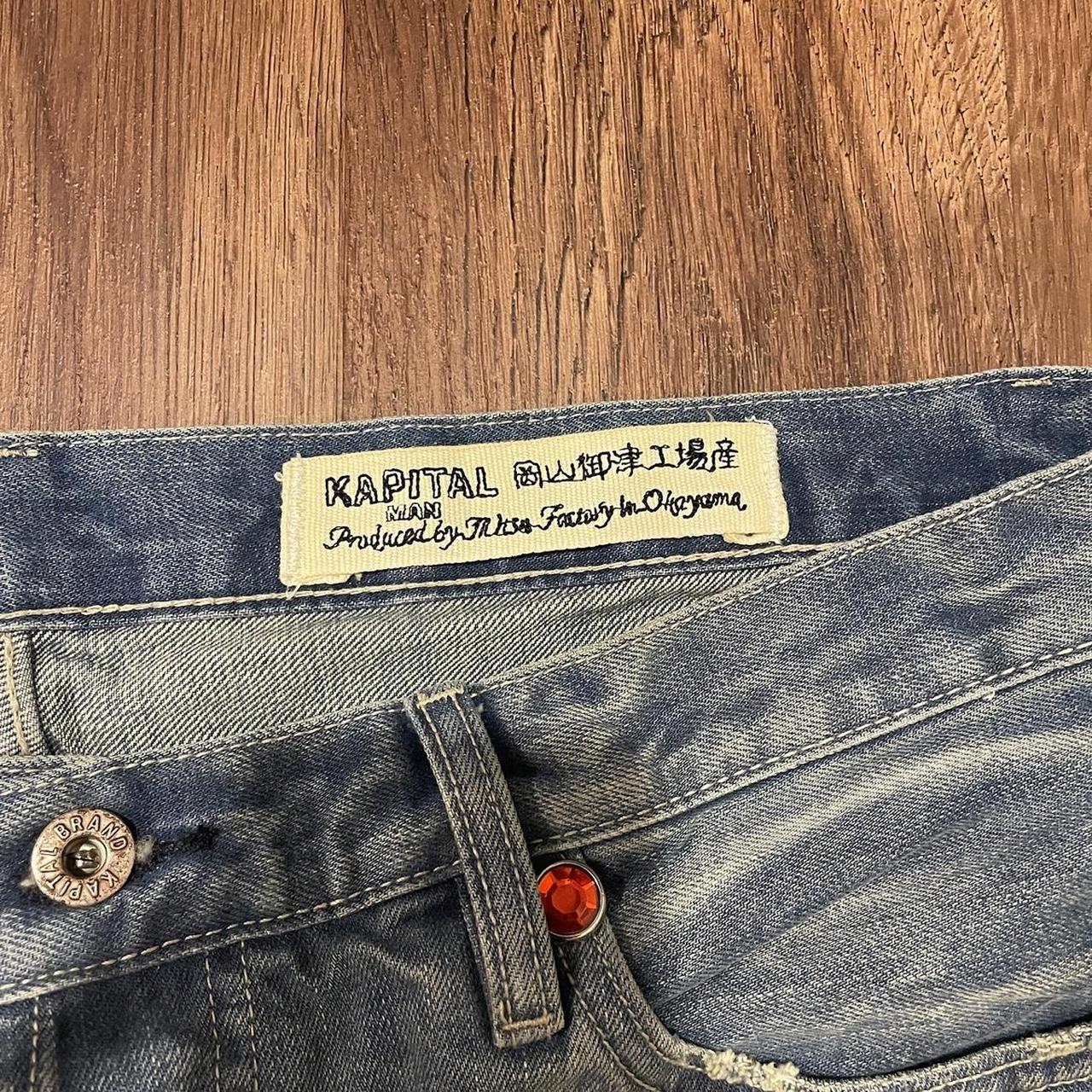 Kapital Gemstone Denim Thrifted from Flea... - Depop
