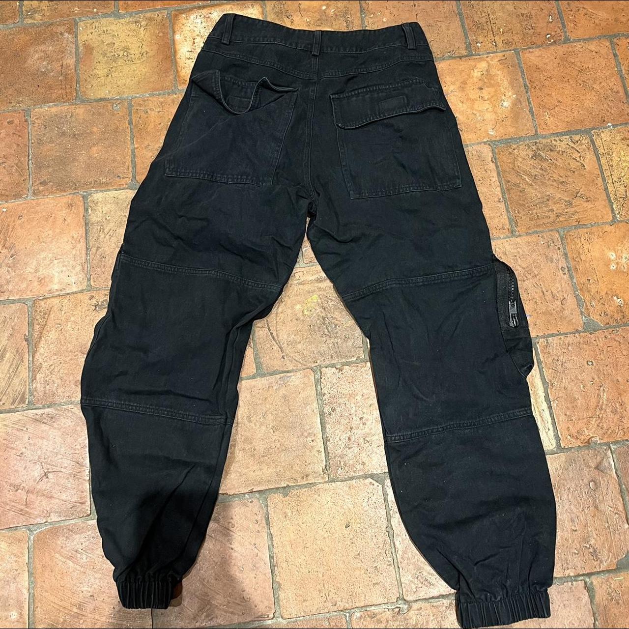 The Kript Women's Black Trousers | Depop