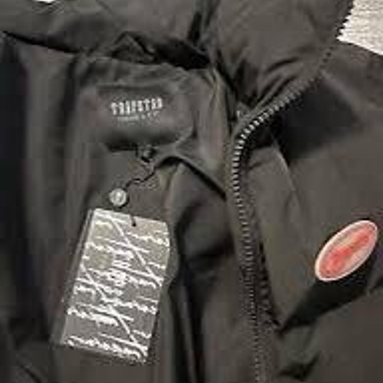 black and red trapstar hyperdrive small but fits me... - Depop