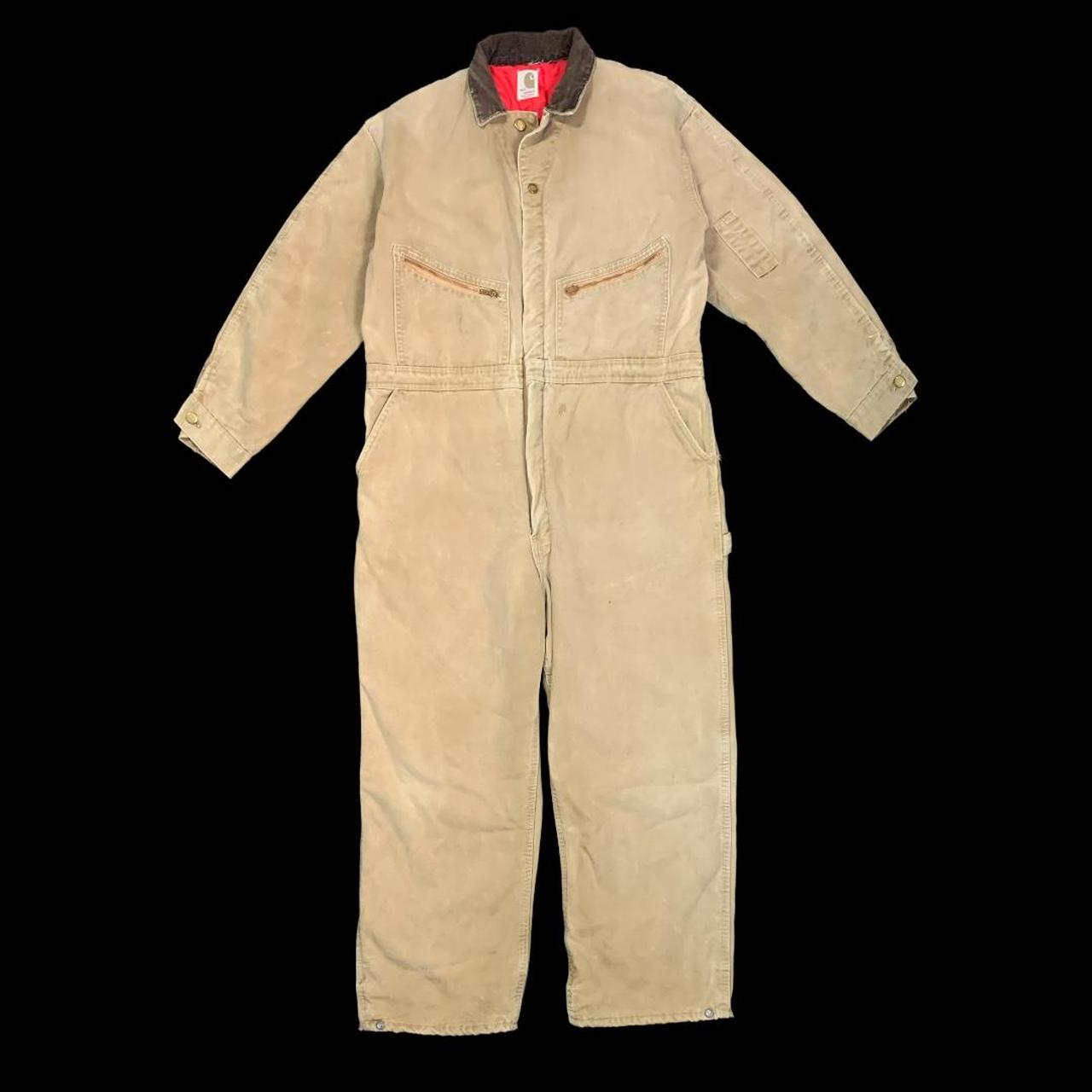 Vintage 70s Carhartt Boiler Suit Coveralls Sick!!!!... - Depop
