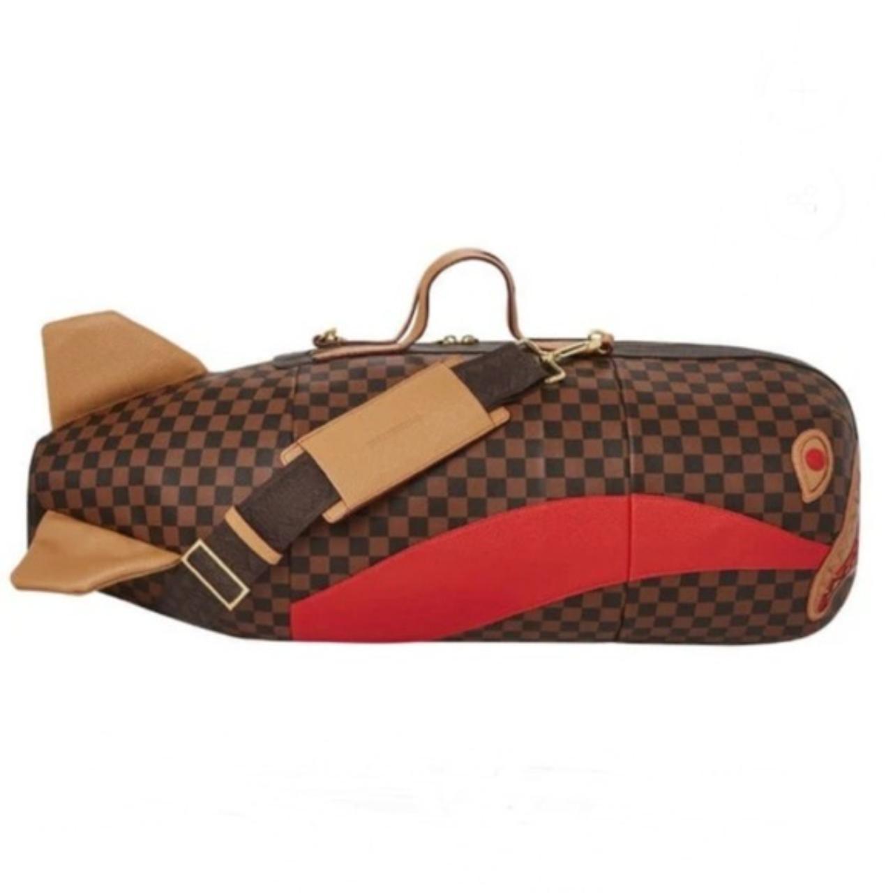 Sprayground Raceway Henny Torpedo Duffle Bag -... - Depop