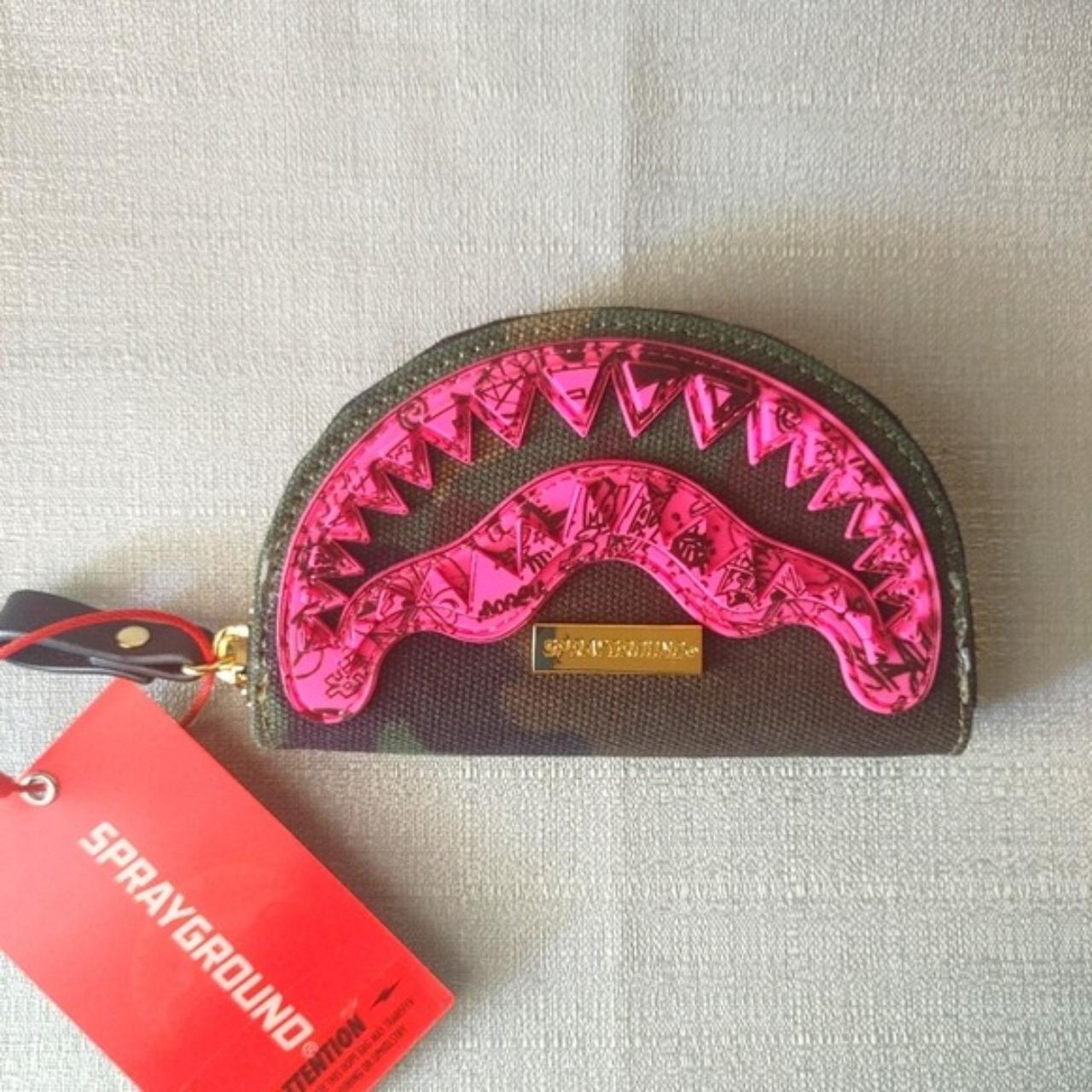 Sprayground Shark Drop Zone Pouch - Dimensions 8"x... - Depop