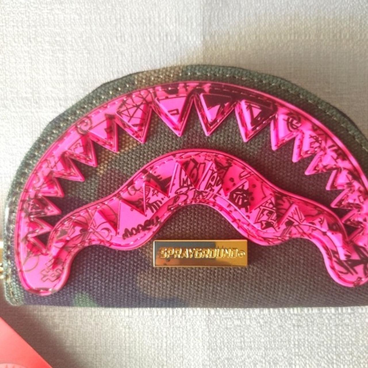 Sprayground Shark Drop Zone Pouch - Dimensions 8"x... - Depop