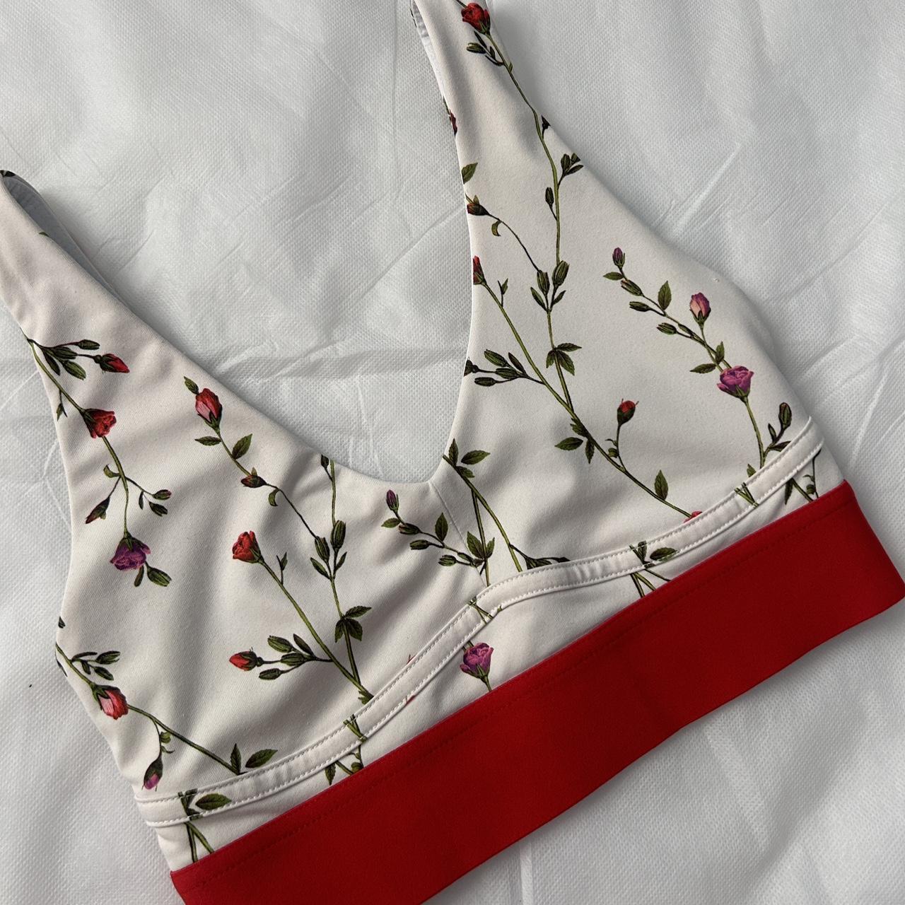 Floral Fabletics sports bra Perfect condition Size:S - Depop