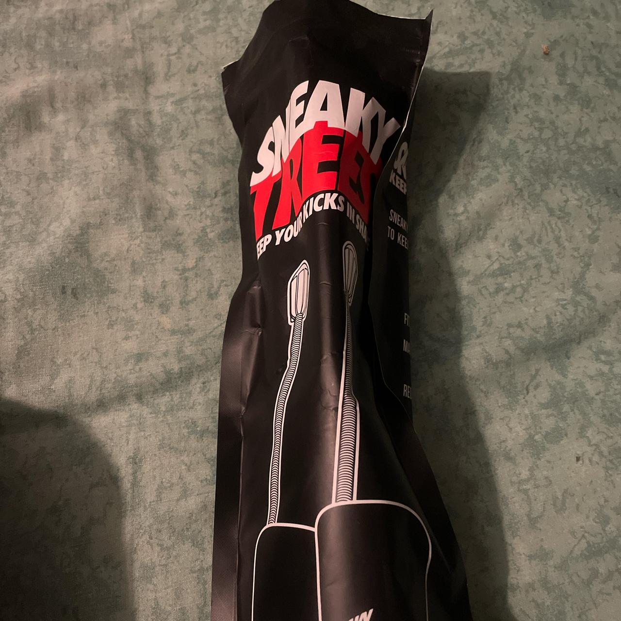 Black & white Sneaky Trees for trainers - Depop