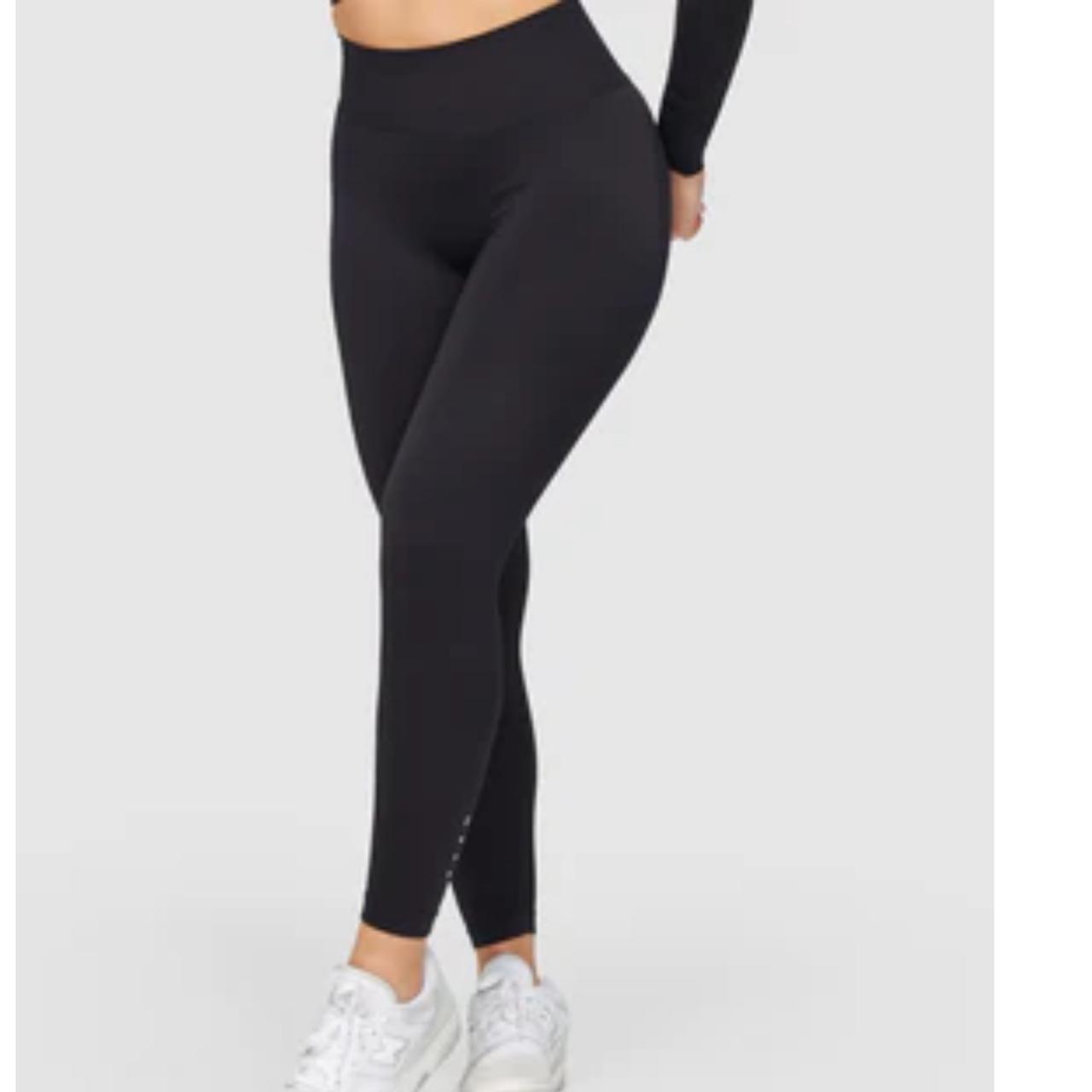 MSCR seamless leggings - subtle scrunch detailing - Depop