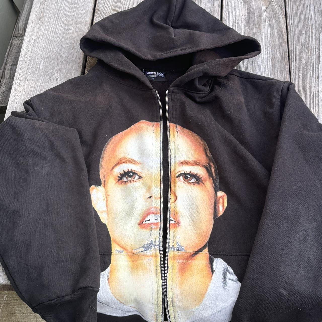 Marcel Zago “Cry” Zipup. extremely rare piece for a... - Depop