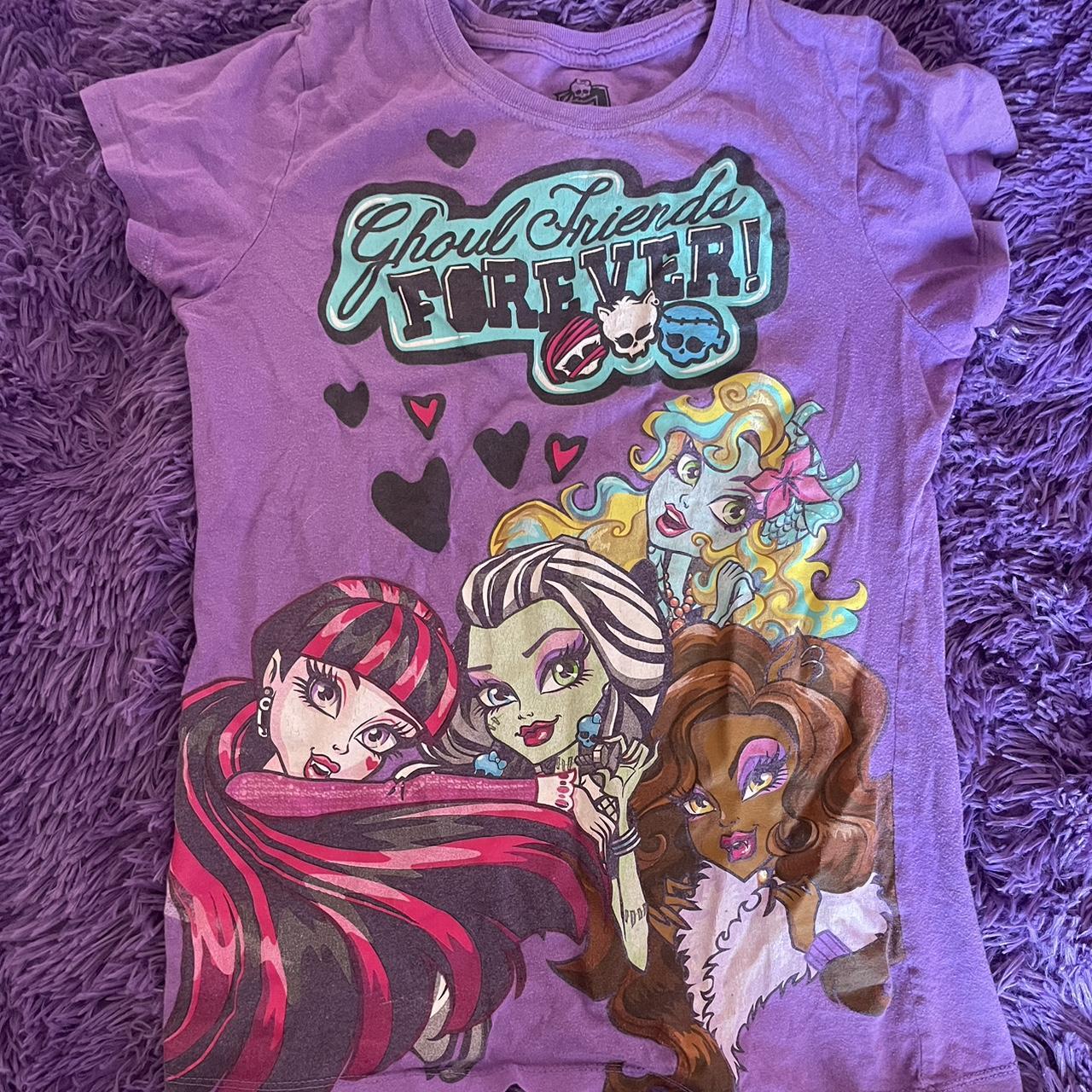 Adorable vintage monster high girls t shirt (tag is... - Depop
