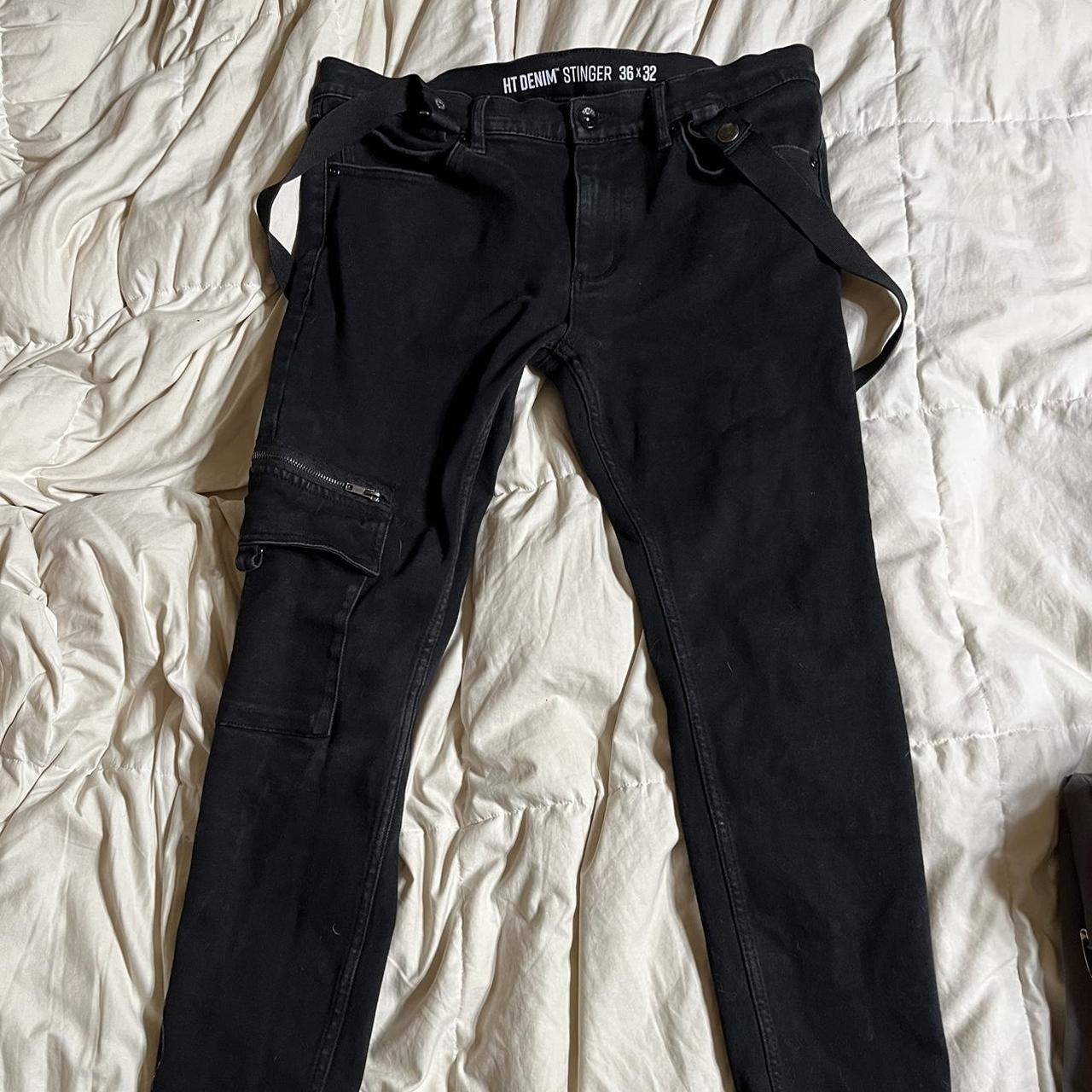Hot Topic Men's Black Jeans | Depop