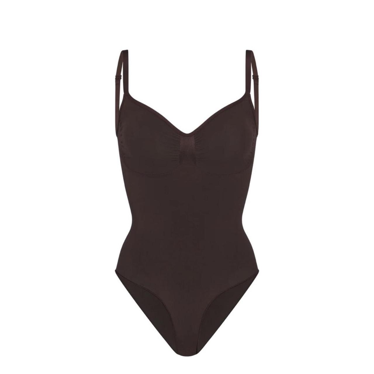 SKIMS Seamless Sculpt Brief Bodysuit Color:... - Depop