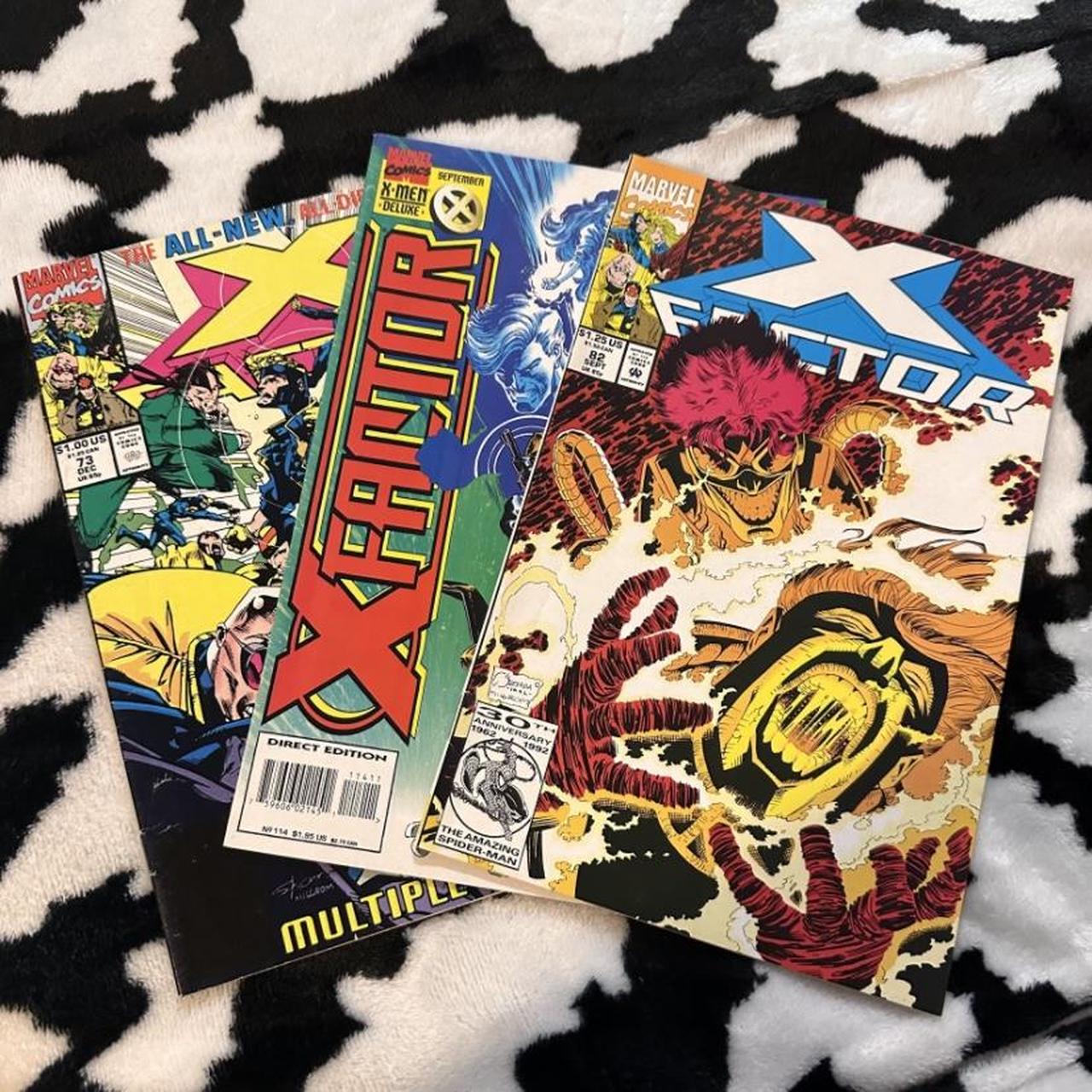 X-Factor 3-Pack! Collects X-Factor #73 (1991), #82... - Depop