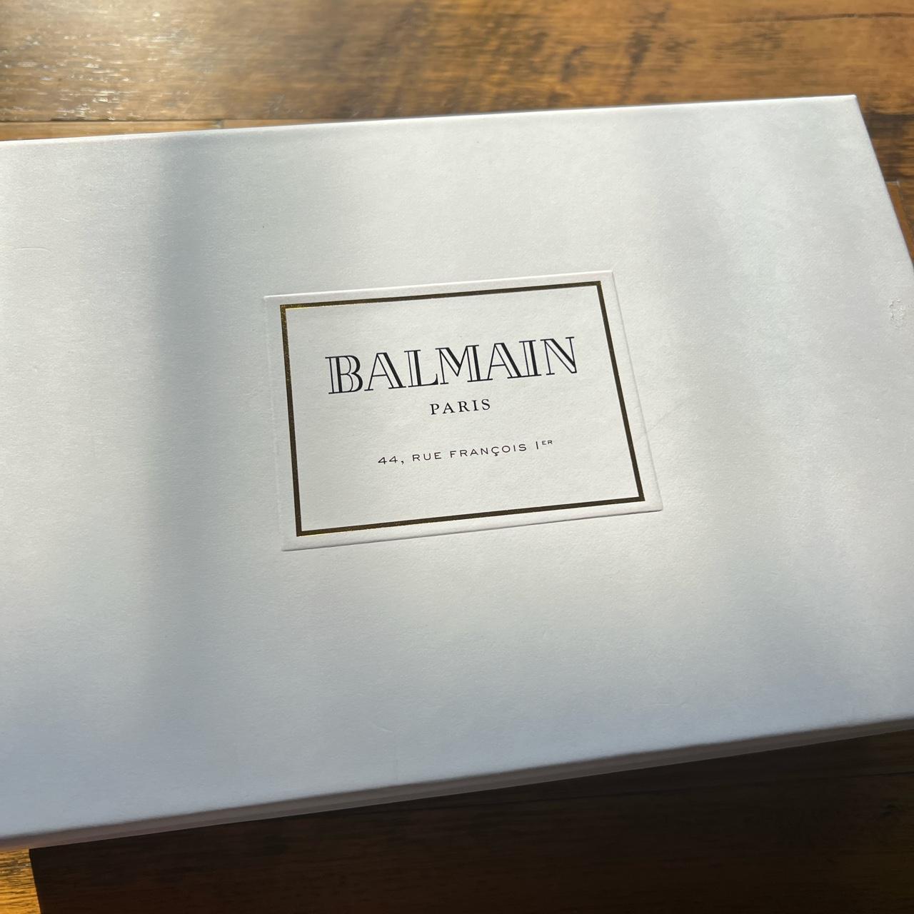 Balmain calypso pool slides practically brand new.... | Depop
