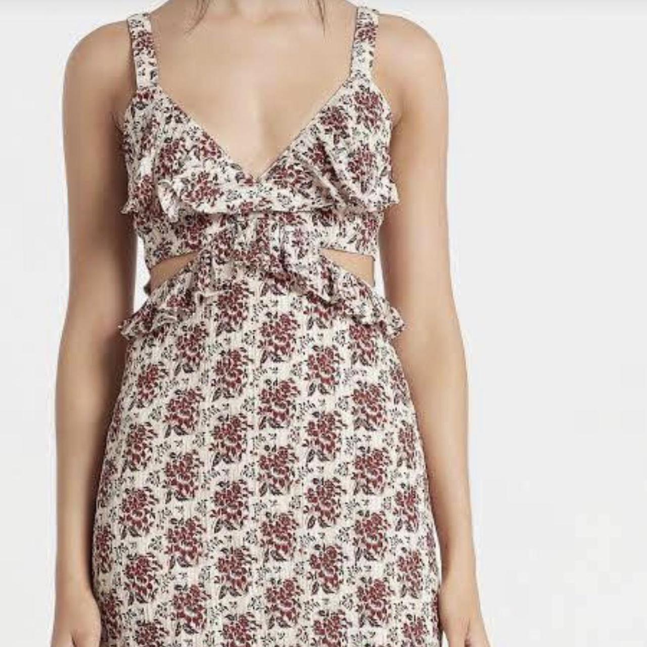 Sir the Label Flore Cut out dress. Worn once for a... - Depop