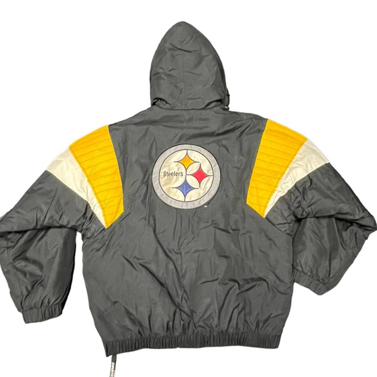 Starter Men's Yellow and Black Jacket | Depop