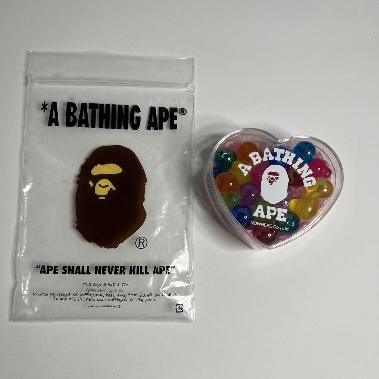 BAPE heart shaped jelly ball DIY bracelet /necklace... | Depop