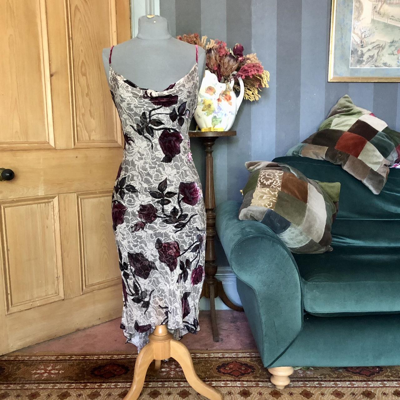 Vintage 1990’s Patsy Seddon for Phase Eight Devore... - Depop