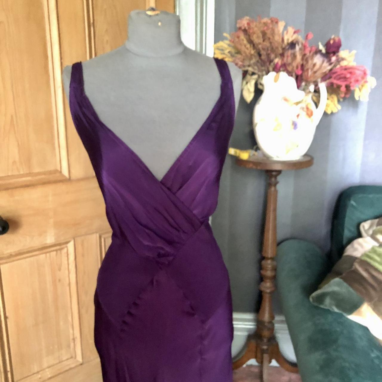 Vintage Y2K Ghost cadburys purple dress in a U.K.... - Depop