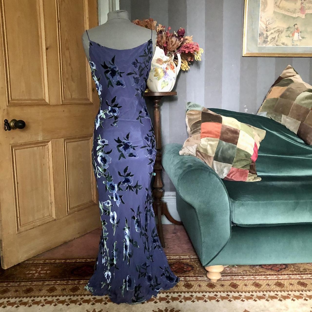 Vintage 1990’s Devore dress in a U.K. size 14 and... - Depop