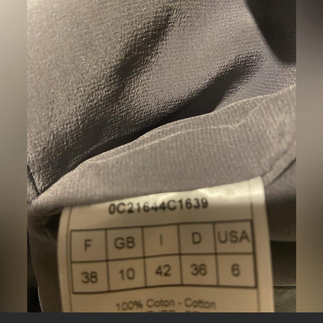 Christian Dior Resort 2010 Gray Polka Dot Dress ASO... - Depop